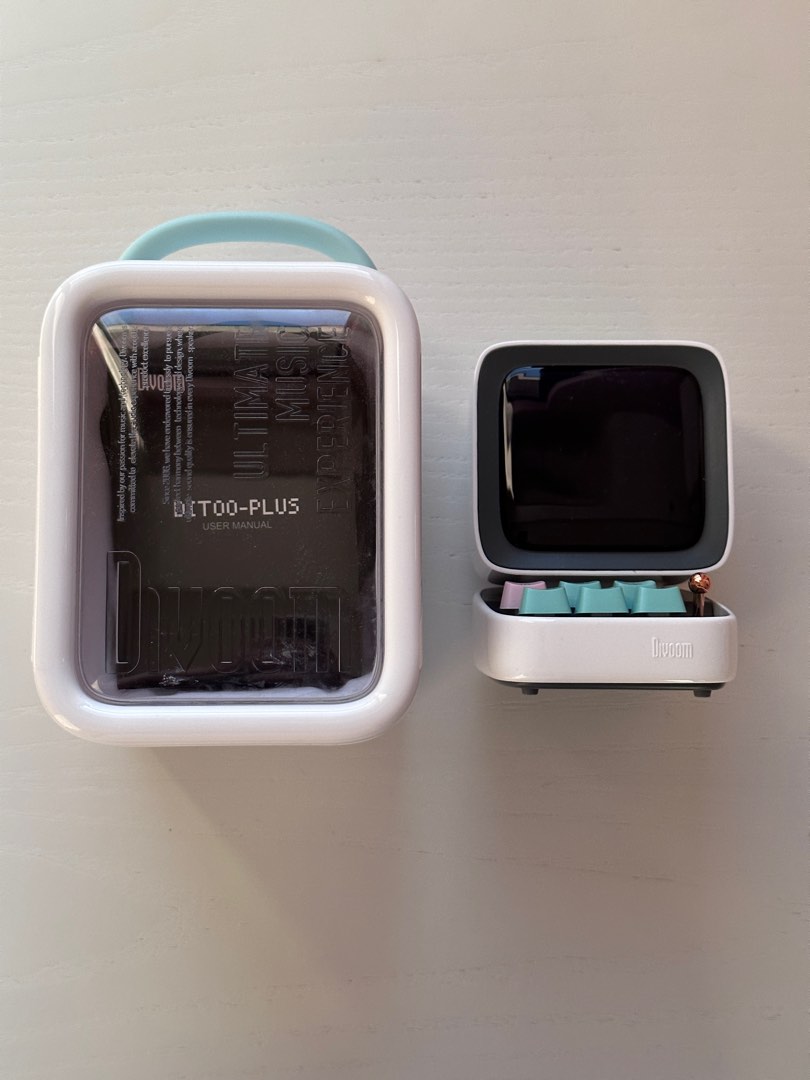 Divoom Ditoo Plus Retro Pixel Art Portable Speaker, Audio, Soundbars ...