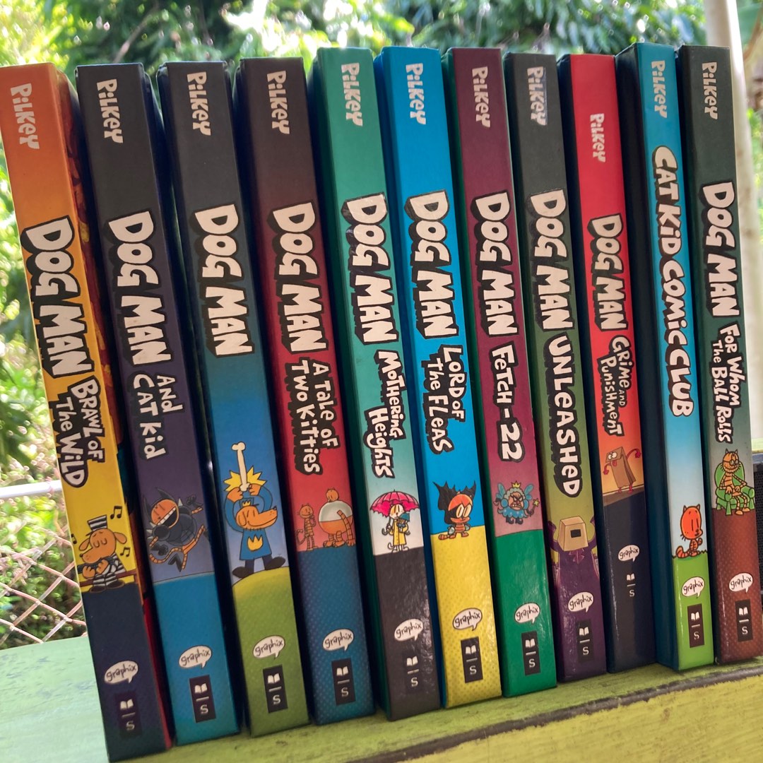 Dog Man set of 11 (Hard cover), Hobbies & Toys, Books & Magazines ...