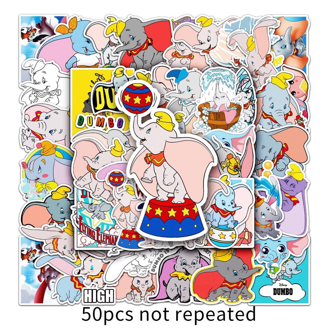 Dumbo Waterproof PVC stickers for smooth surfaces, Hobbies & Toys ...