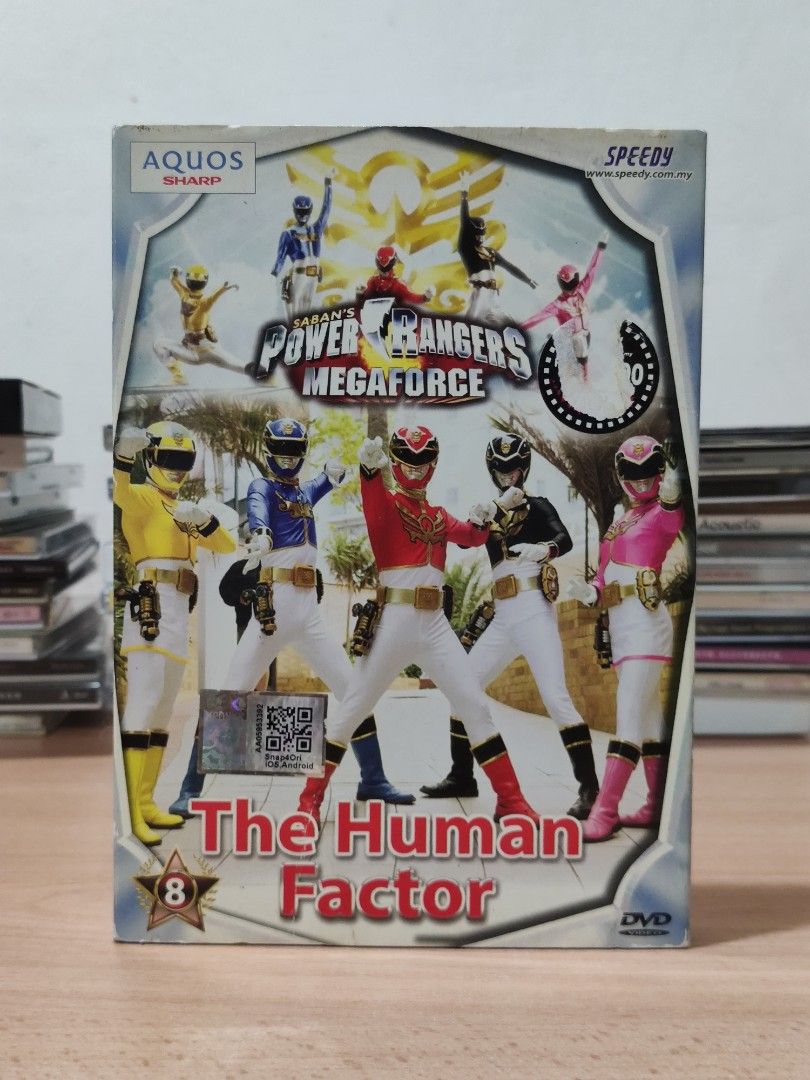 (DVD) Power Ranger Megaforce The Human Factor, Hobbies & Toys, Music ...