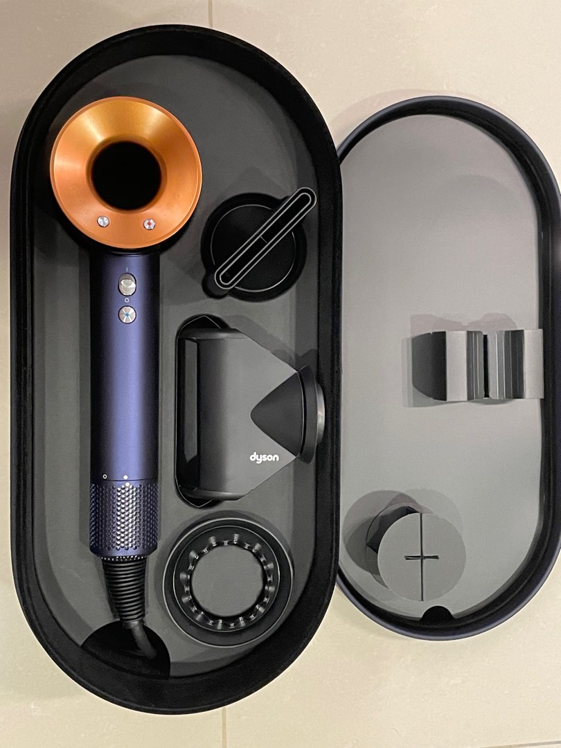 Dyson Supersonic Hairdryer HD08 Gift Edition (Prussian blue/rich copper ...