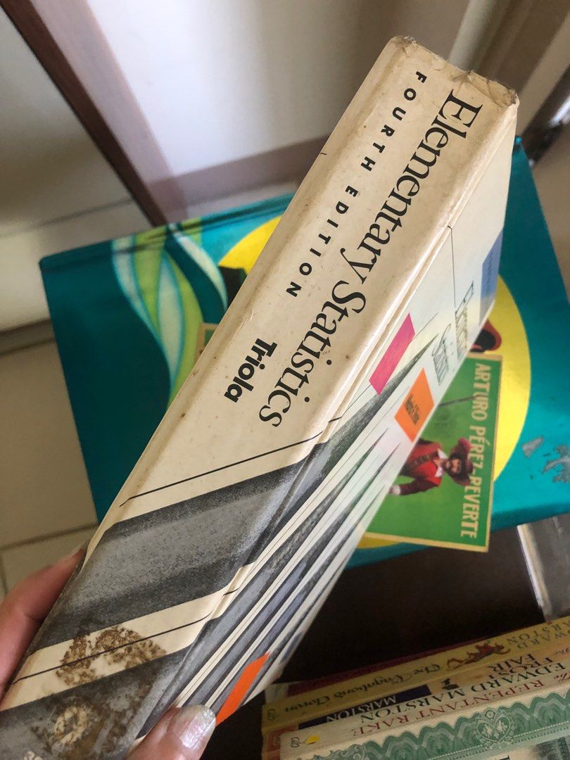 Elementary Statistics 4th ed by Mario Triola, Hobbies & Toys, Books ...