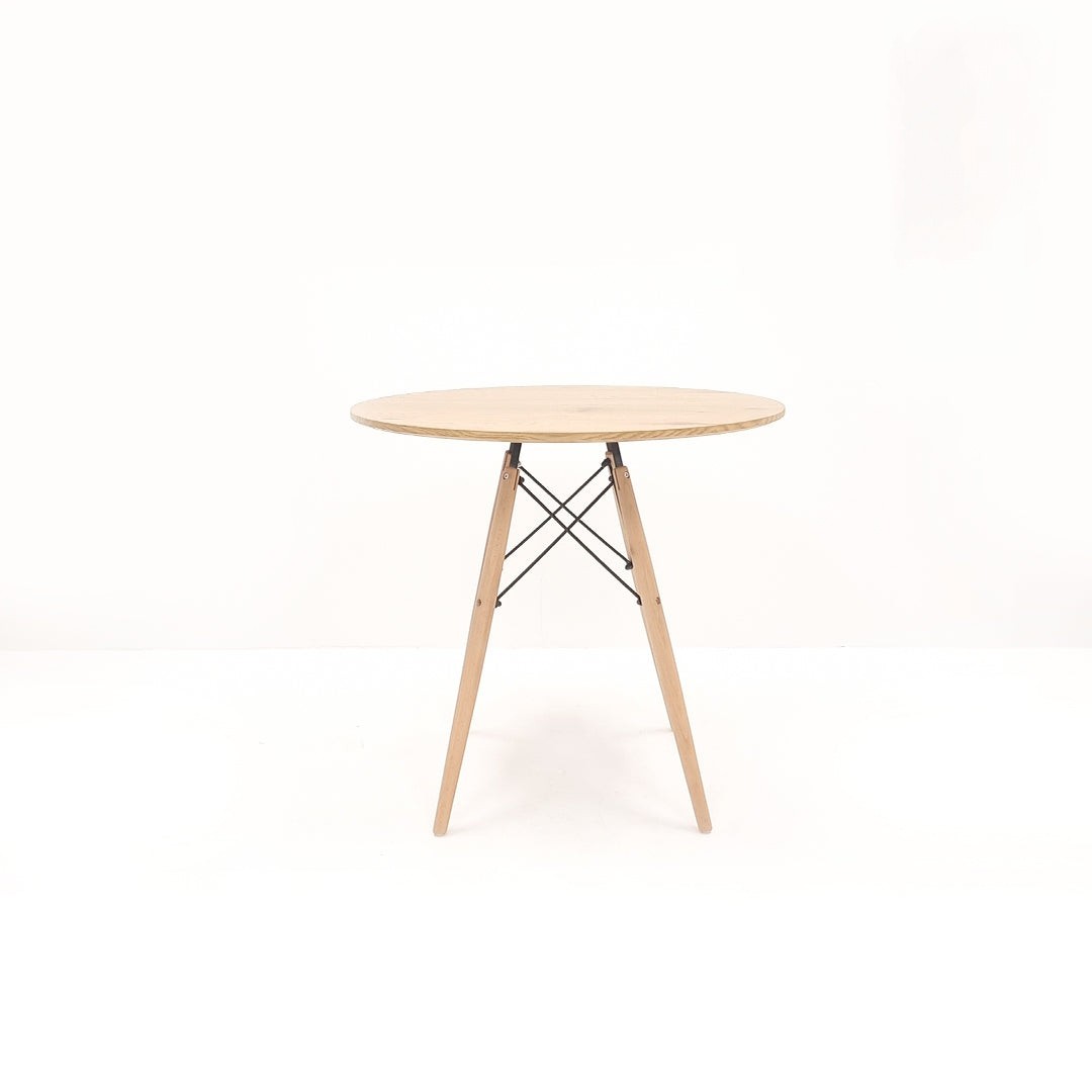 Elio Scandi Round Table, Furniture & Home Living, Furniture, Tables ...