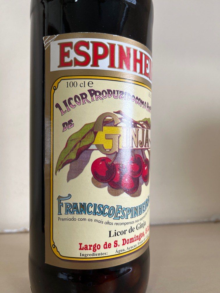 Espinheira Portuguese ginja liqueur 1 litre, Food & Drinks, Alcoholic ...