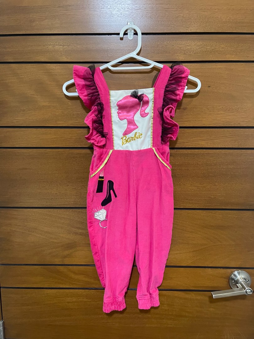 Everafter Barbie Jumpsuit S2, Babies & Kids, Babies & Kids Fashion on ...