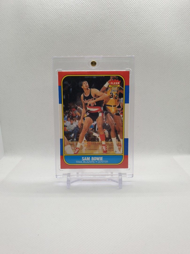 Fleer 1984 Sam Bowie nba card, Hobbies & Toys, Toys & Games on Carousell