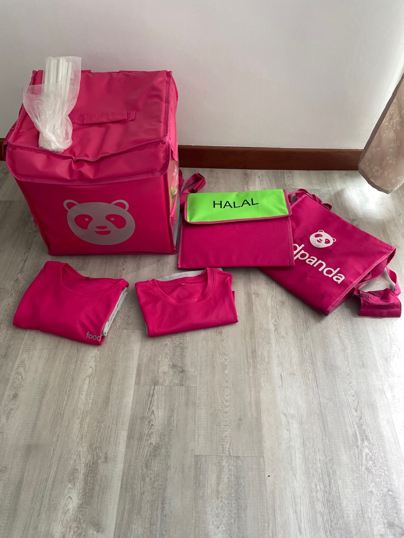 Foodpanda Thermal Bag, Motorcycles, Motorcycle Apparel on Carousell