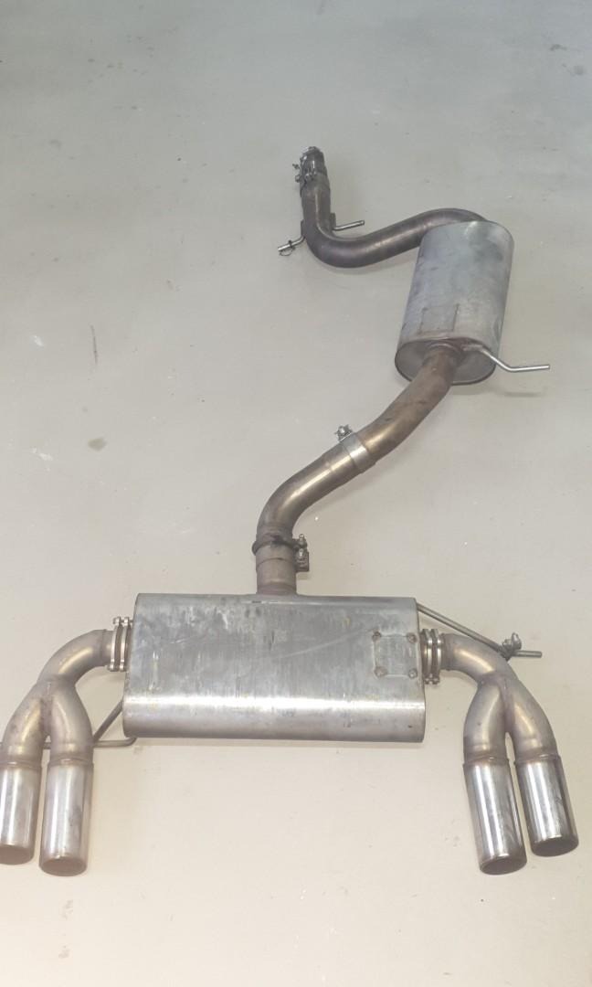 fox exhaust full system for 1.4 twin charged scirocco, Car Accessories ...