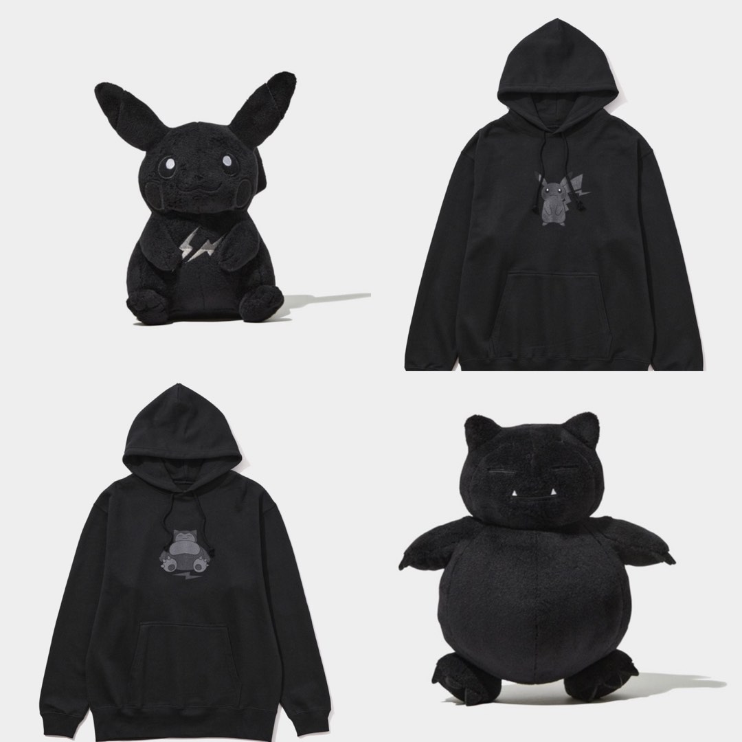 Fragment design x Pokemon hoodie jacket plush invincible thunderbolt ...