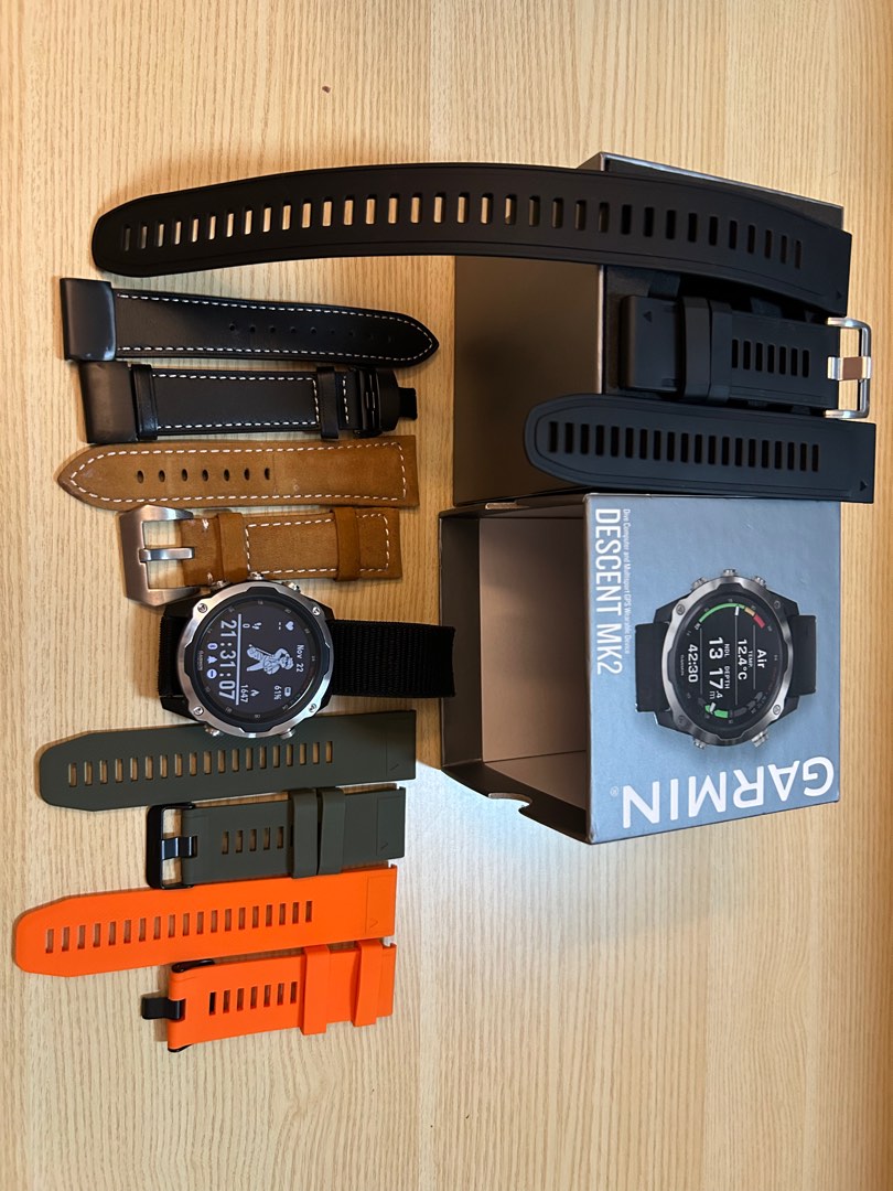 Garmin Descent MK2, Luxury, Watches on Carousell