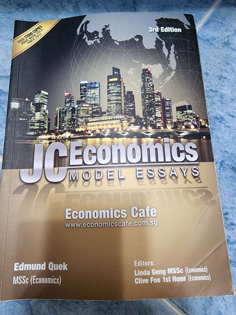 GCE A Levels H2 Economics Model Essay Book, Hobbies & Toys, Books ...