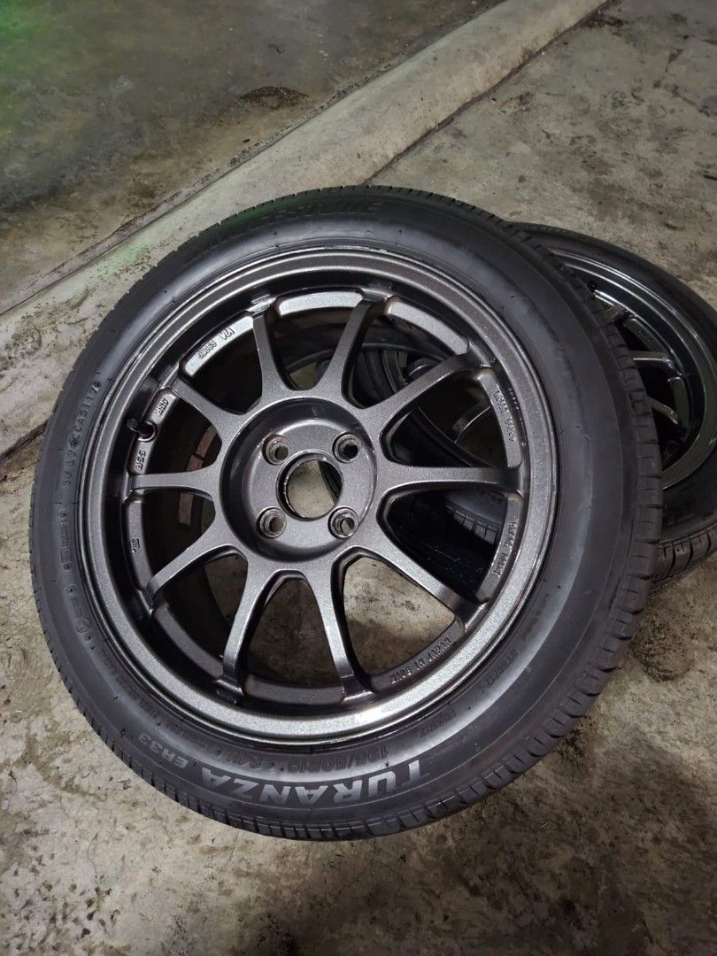 Genuine & rare! SSR TYPE F lightweight wheels/ rims pcd 4x100, 16x7jj ...