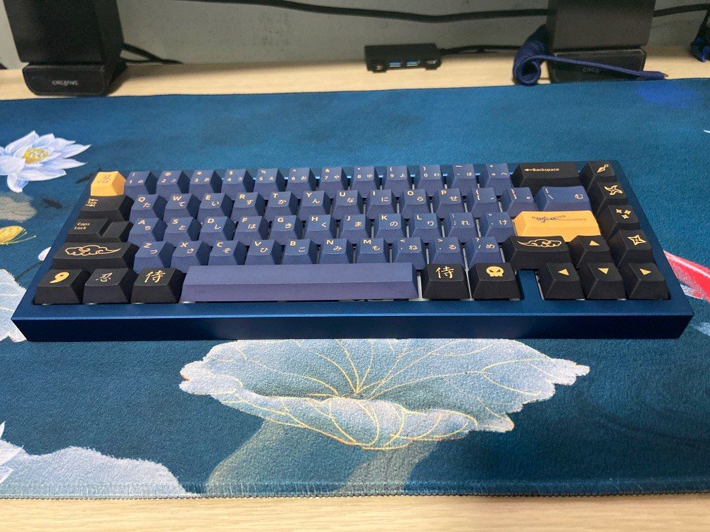 GMK Blue Samurai PBT, Computers & Tech, Parts & Accessories, Computer ...