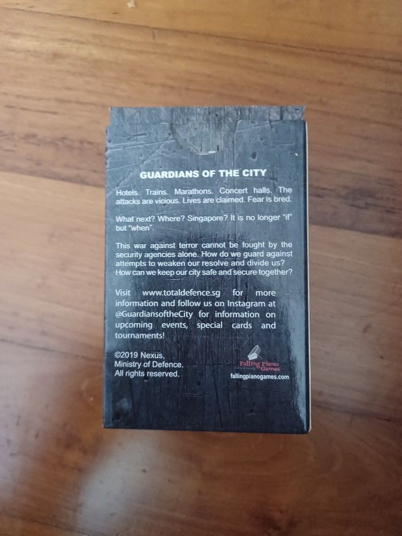 Guardians of the city card game, Hobbies & Toys, Toys & Games on Carousell