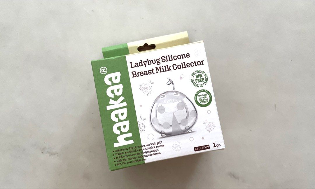 Haakaa Ladybug silicone breast milk collector, Babies & Kids, Nursing ...