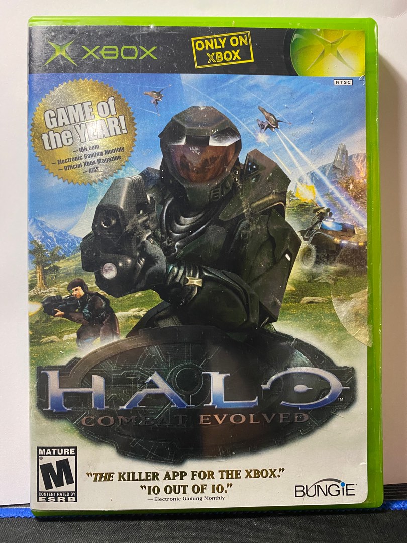 Halo Combat Evolved for Xbox, Video Gaming, Video Games, Xbox on Carousell