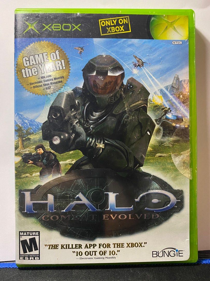 Halo Combat Evolved for Xbox, Video Gaming, Video Games, Xbox on Carousell