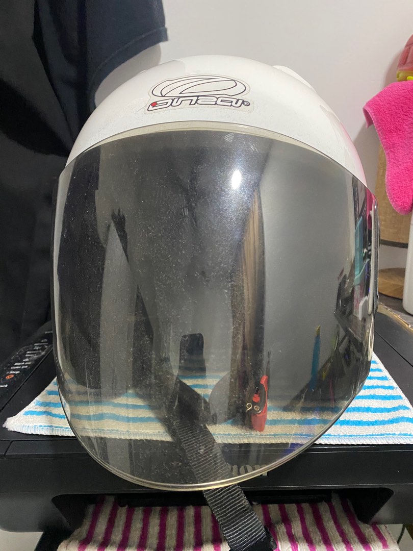 HELMET SAIZ L (HARGA BOLEH NEGO), Motorbikes on Carousell