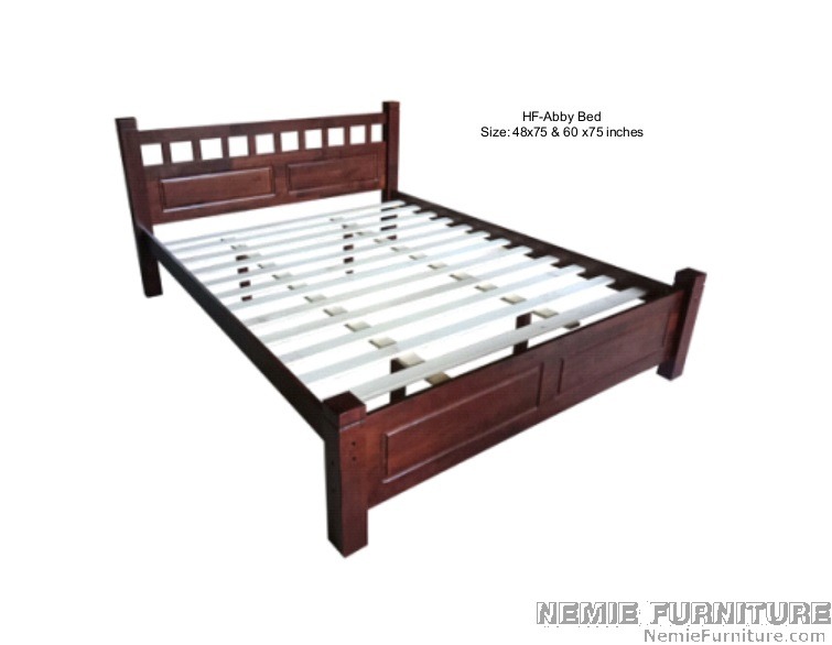 HF-ABBY bed frame semi double 48", Furniture & Home Living, Furniture ...