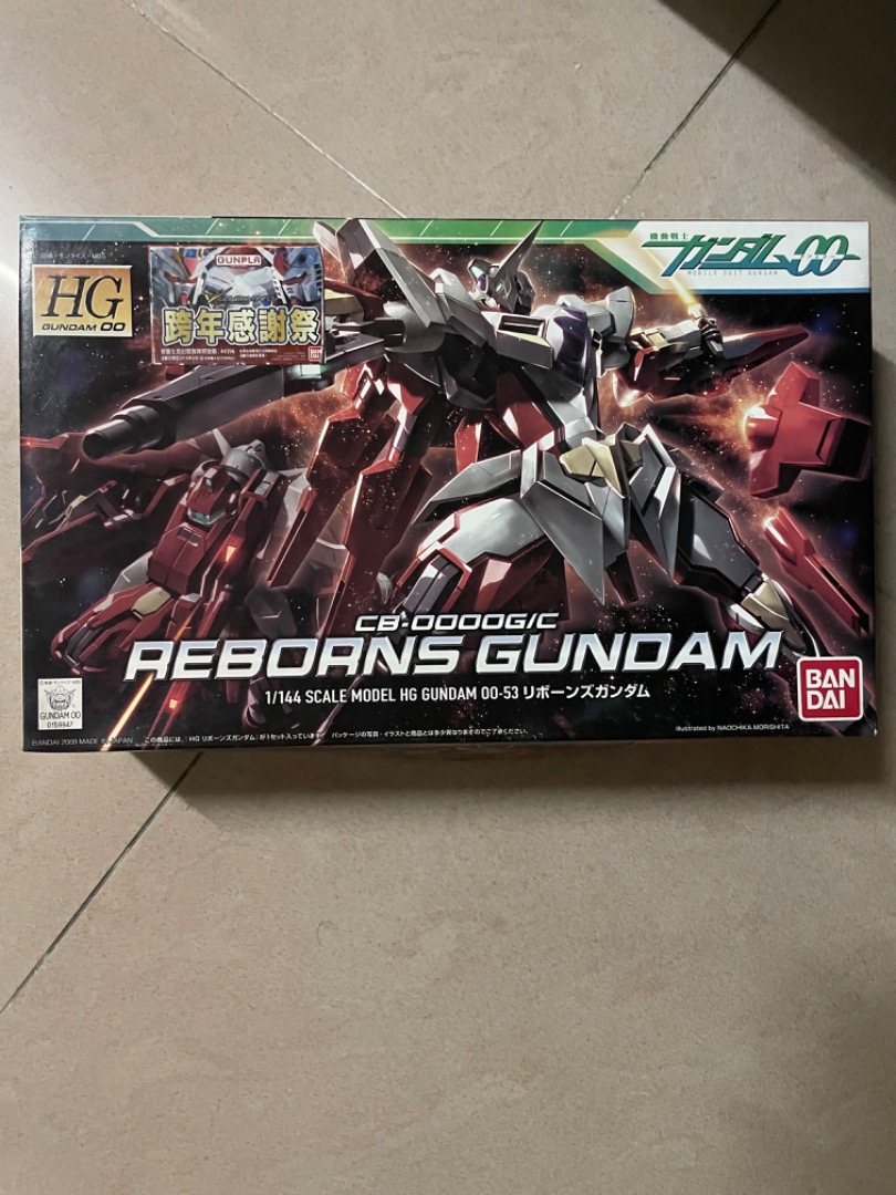 HG Reborns Gundam 再生高達, 興趣及遊戲, 玩具 & 遊戲類 - Carousell