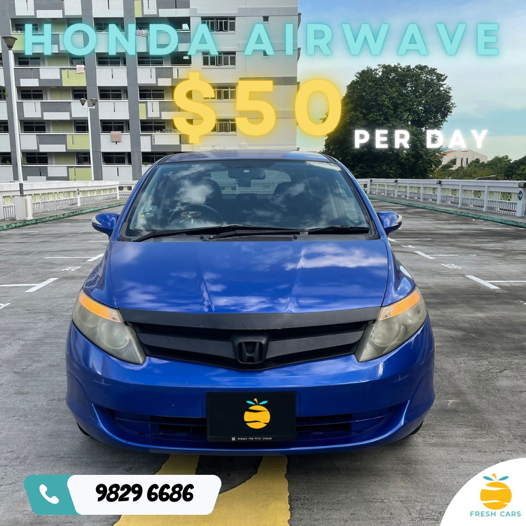 Honda Airwave for RENTAL PERSONAL USE, Cars, Car Rental on Carousell