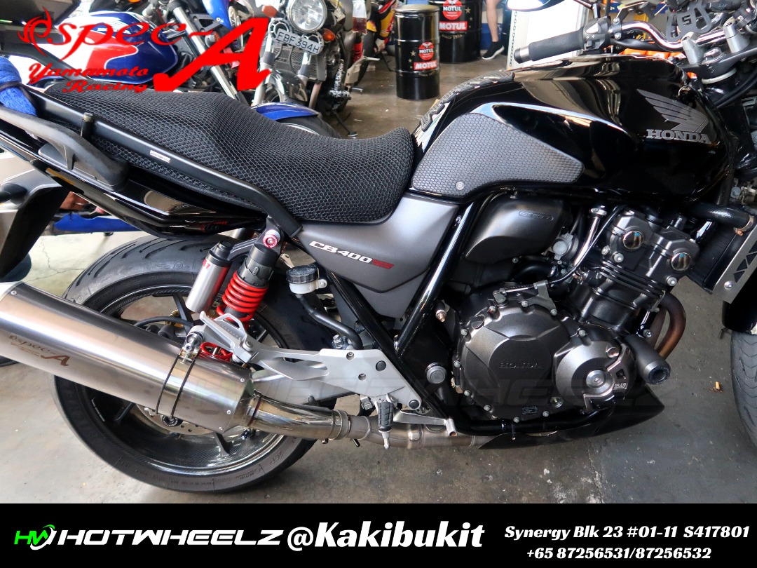 HONDA CB400 SF REVO-YAMAMOTO EXHAUST, Motorcycles, Motorcycle Accessories on Carousell