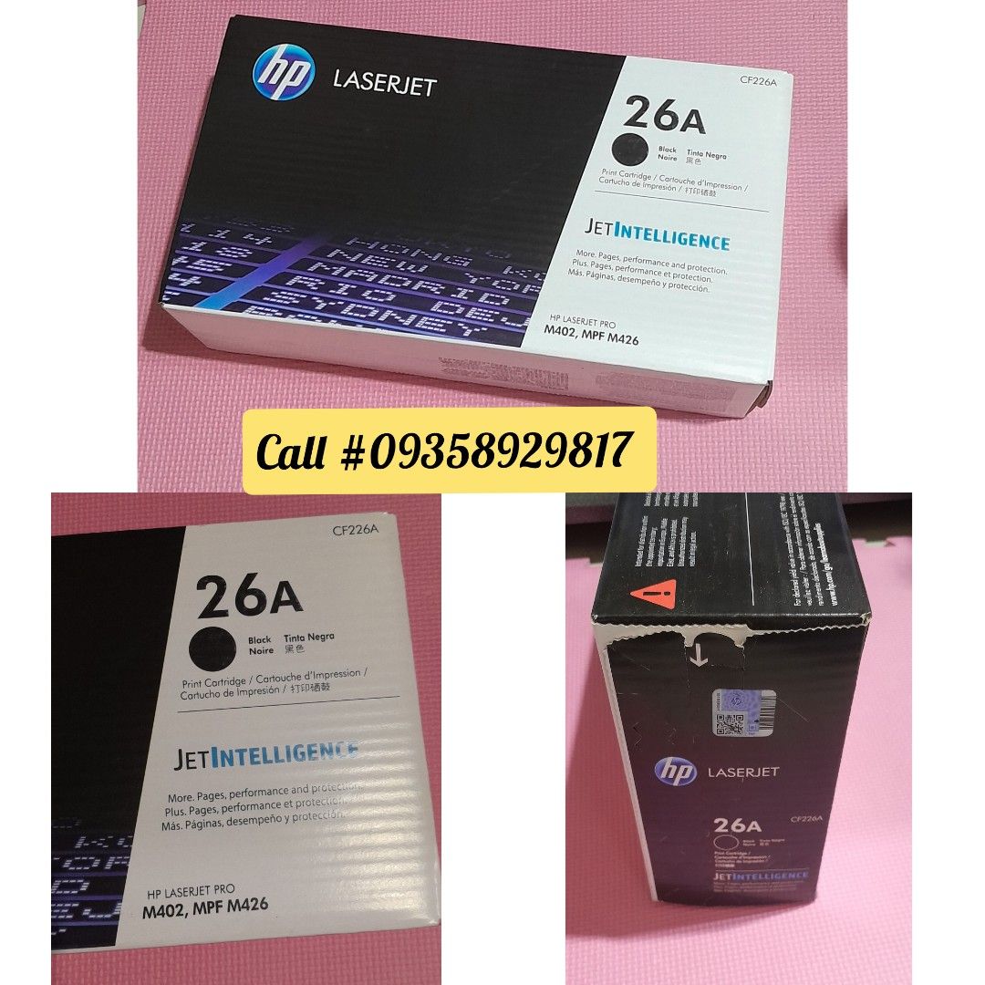 Hp 26a Laserjet toner Original, Computers & Tech, Printers, Scanners ...