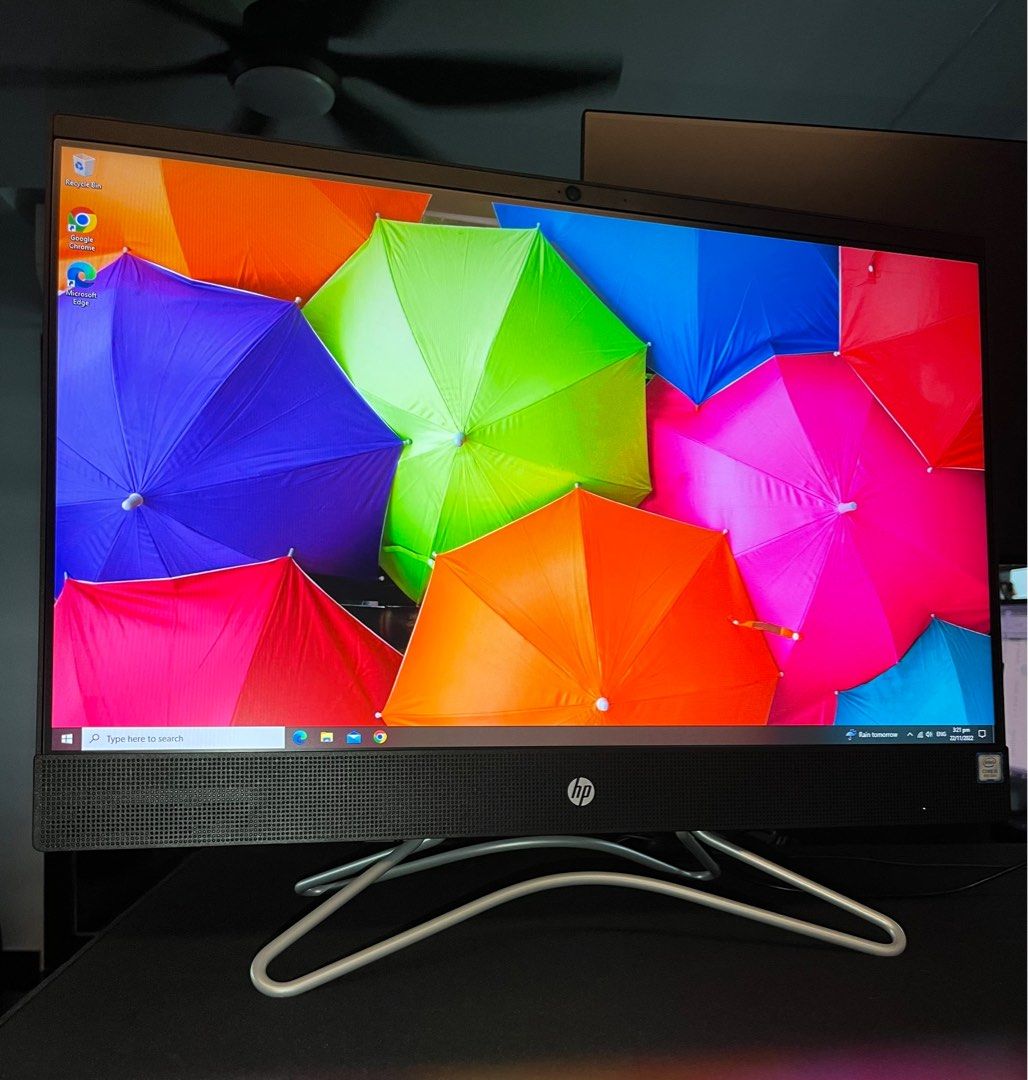 HP AiO All-in-One 24" inch FHD Desktop Computer PC Processor intel i5 ...