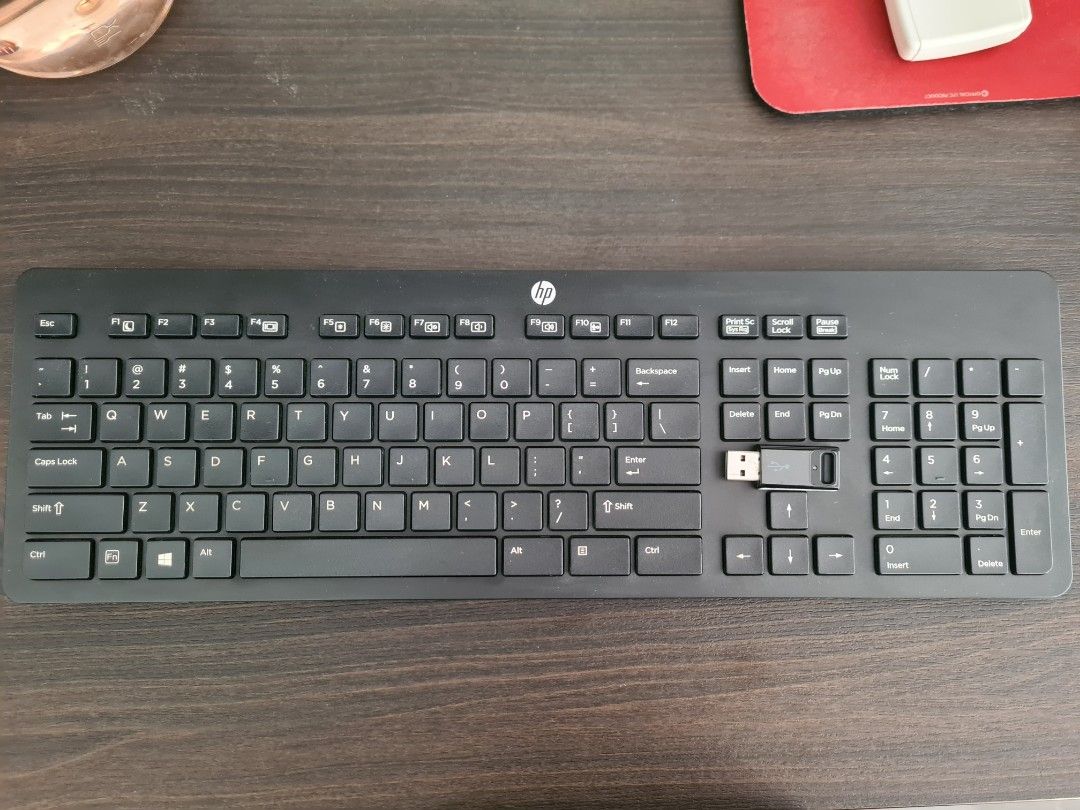 HP Wireless Keyboard Computers Tech Parts Accessories Computer Keyboard On Carousell