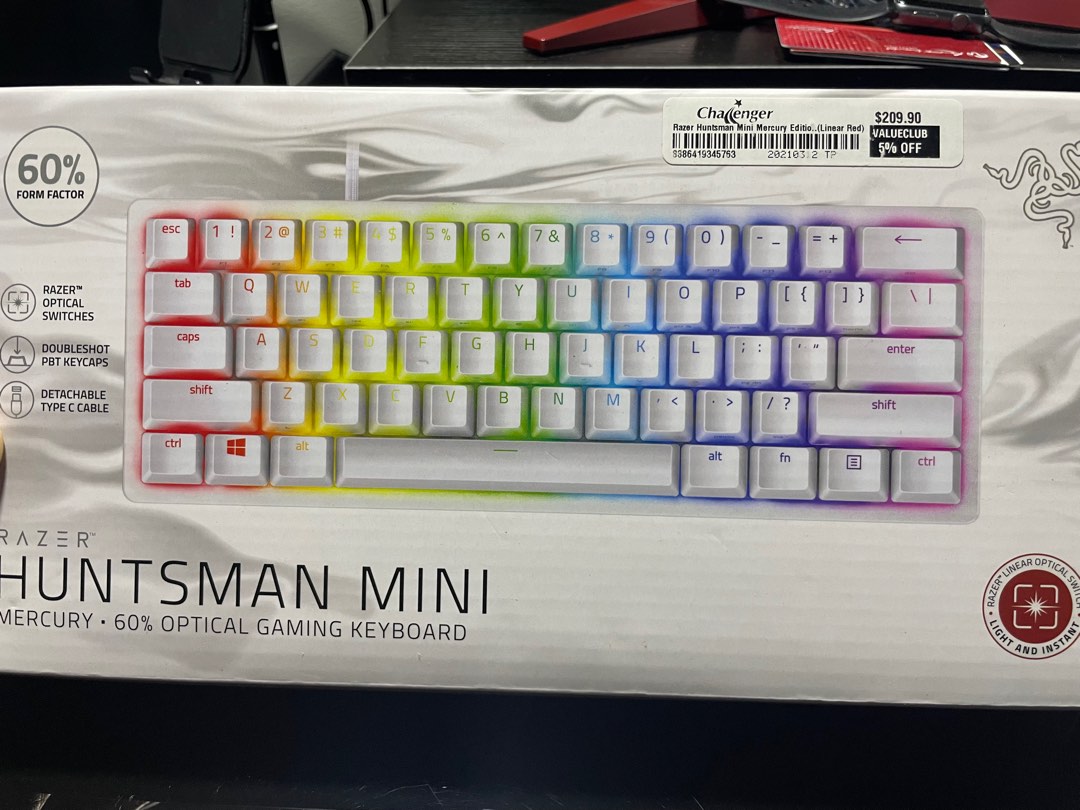 Razer Huntsman Mini Red Switches, Computers & Tech, Parts & Accessories ...