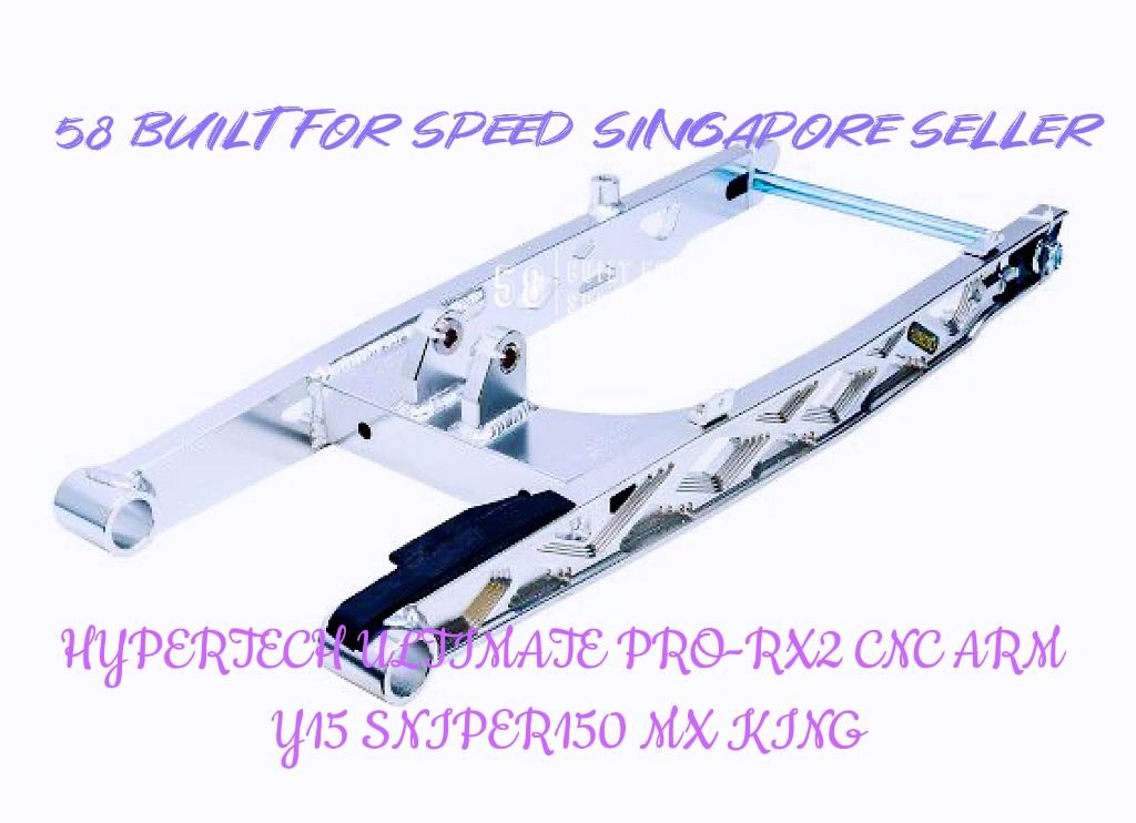 HYPERTECH ULTIMATE PRO-RX2 CNC ARM Y15 SNIPER150 MX KING Included ...