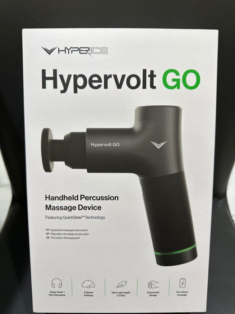 Hypervolt GO, Health & Nutrition, Massage Devices on Carousell
