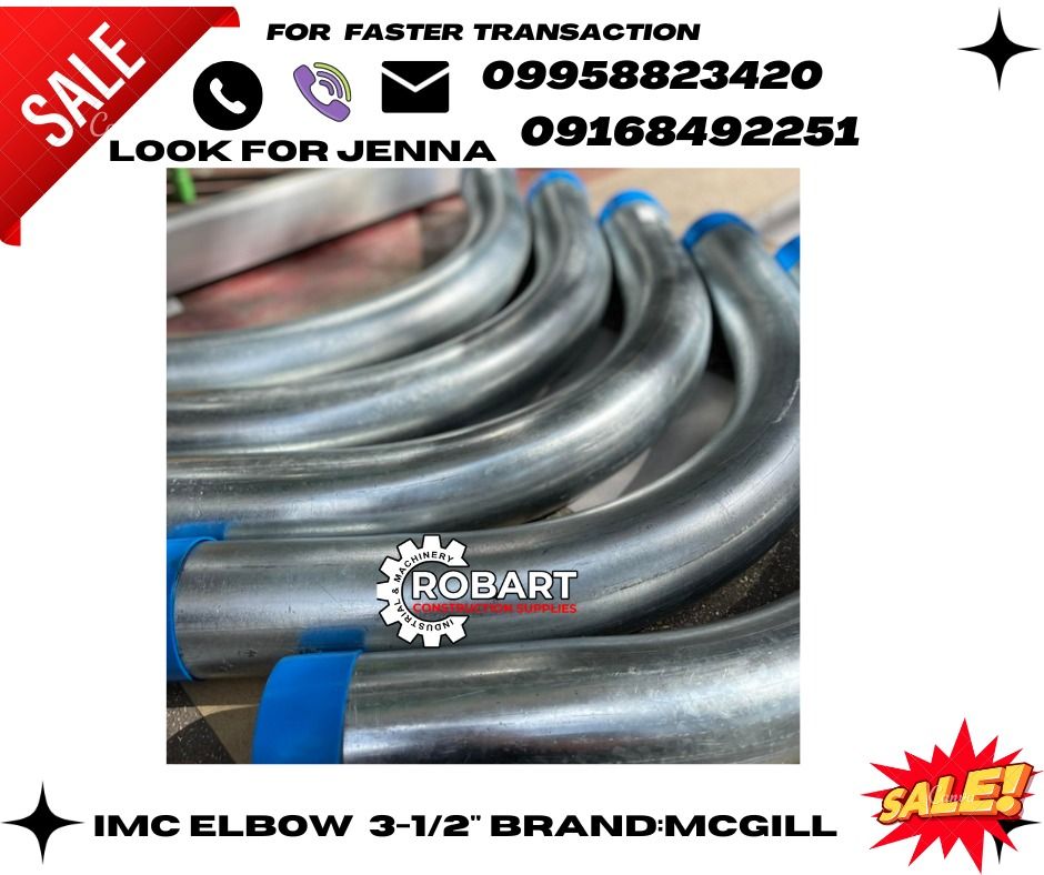 imc elbow 3-1/2'' brand:mcgill, Commercial & Industrial, Construction ...