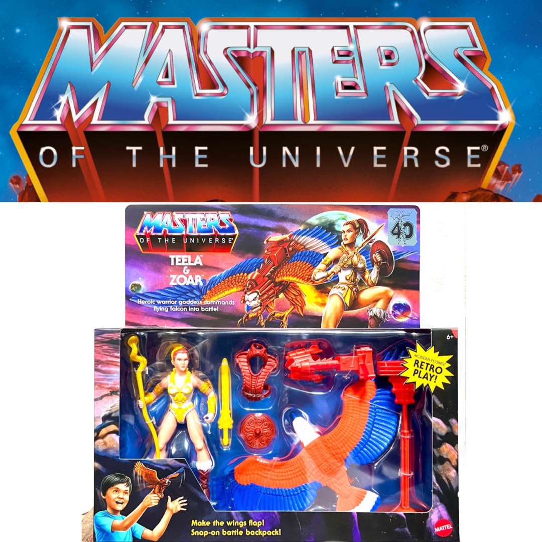 [In hand] Mattel Masters of the Universe MOTU Origins Teela and Zoar ...