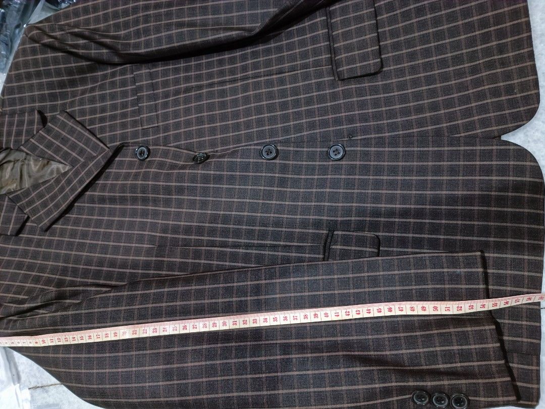 Jas Anak import- kotak kotak gaya korea, Bayi & Anak, Baju Anak Laki ...