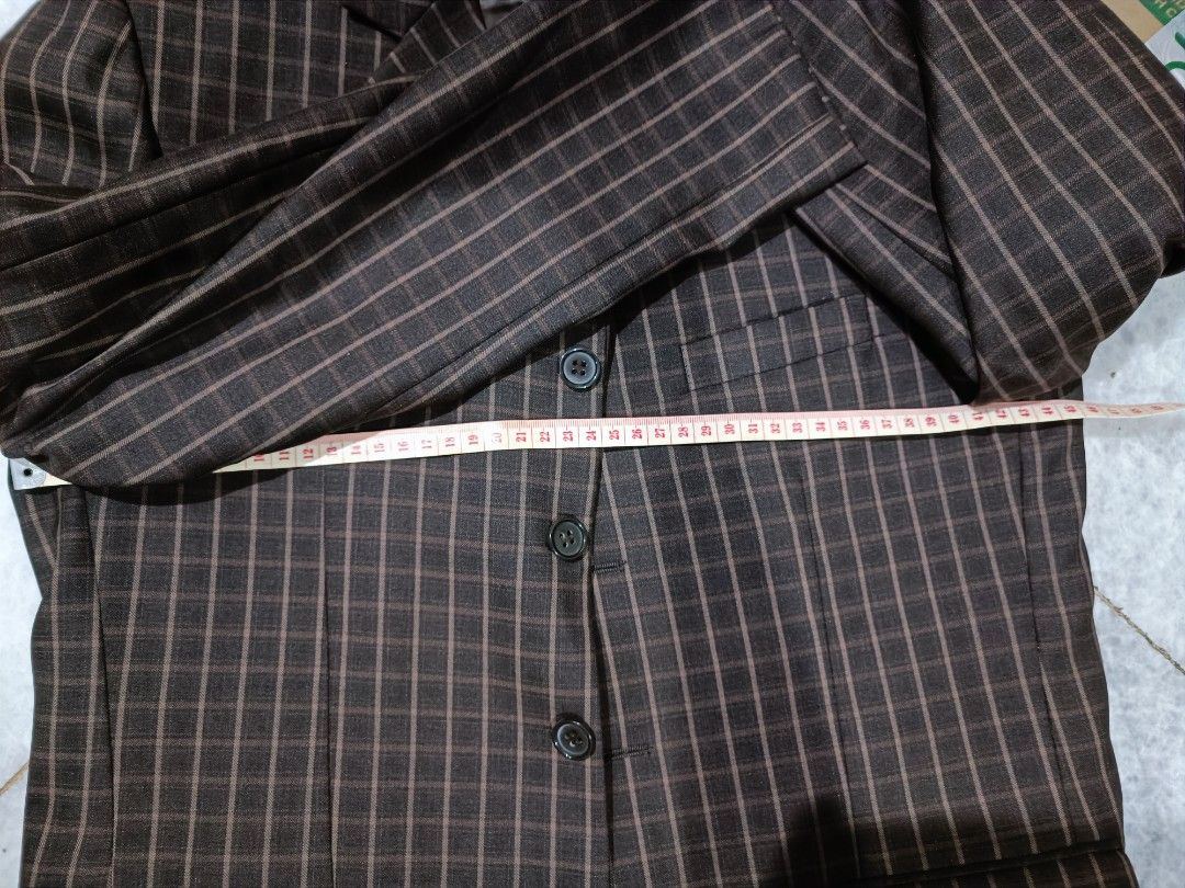 Jas Anak import- kotak kotak gaya korea, Bayi & Anak, Baju Anak Laki ...