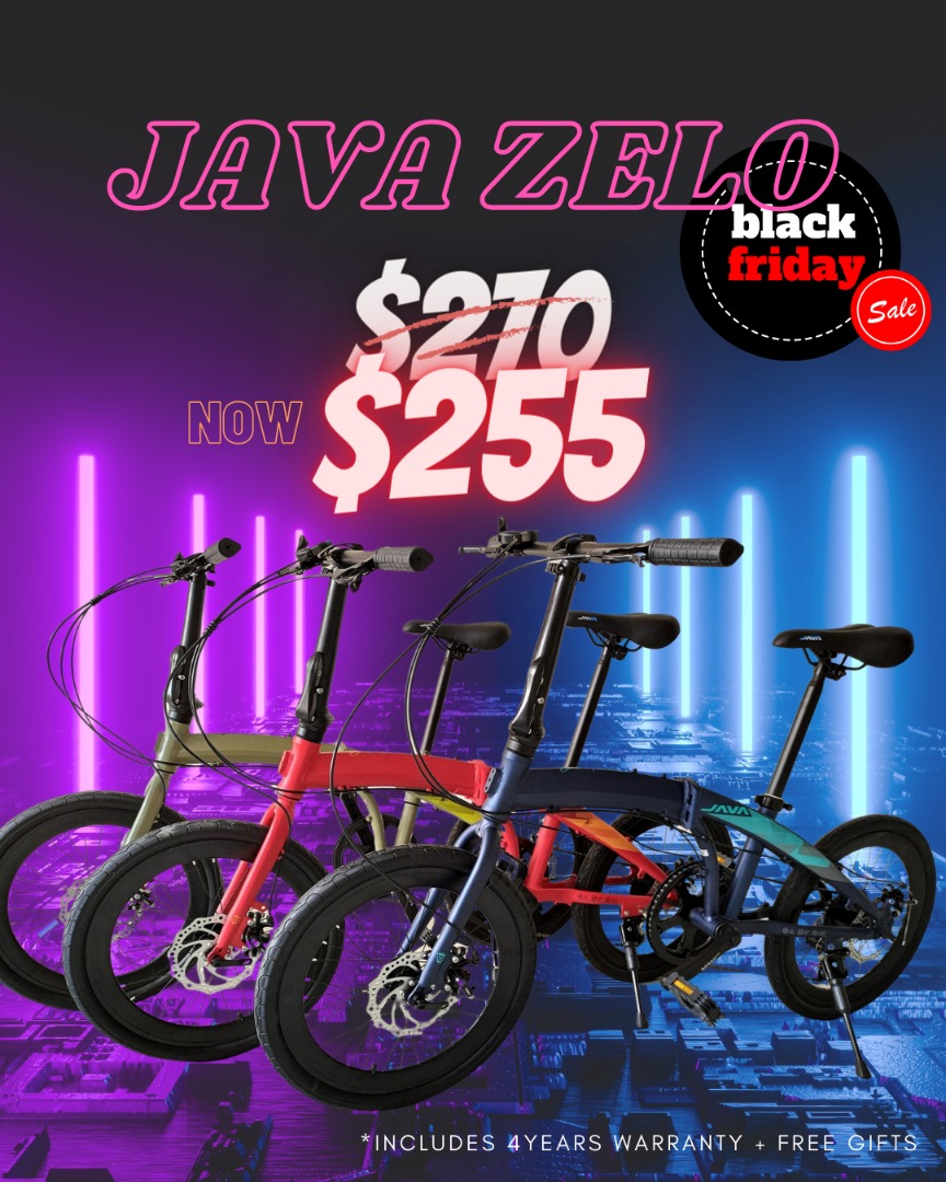 Java Zelo Black Friday Promo, Sports Equipment, Bicycles & Parts, Bicycles on Carousell
