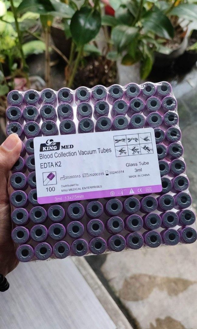 K2 edta 0.5ml micro blood collection tube, Health & Nutrition, Assistive & Rehabilatory Aids ...