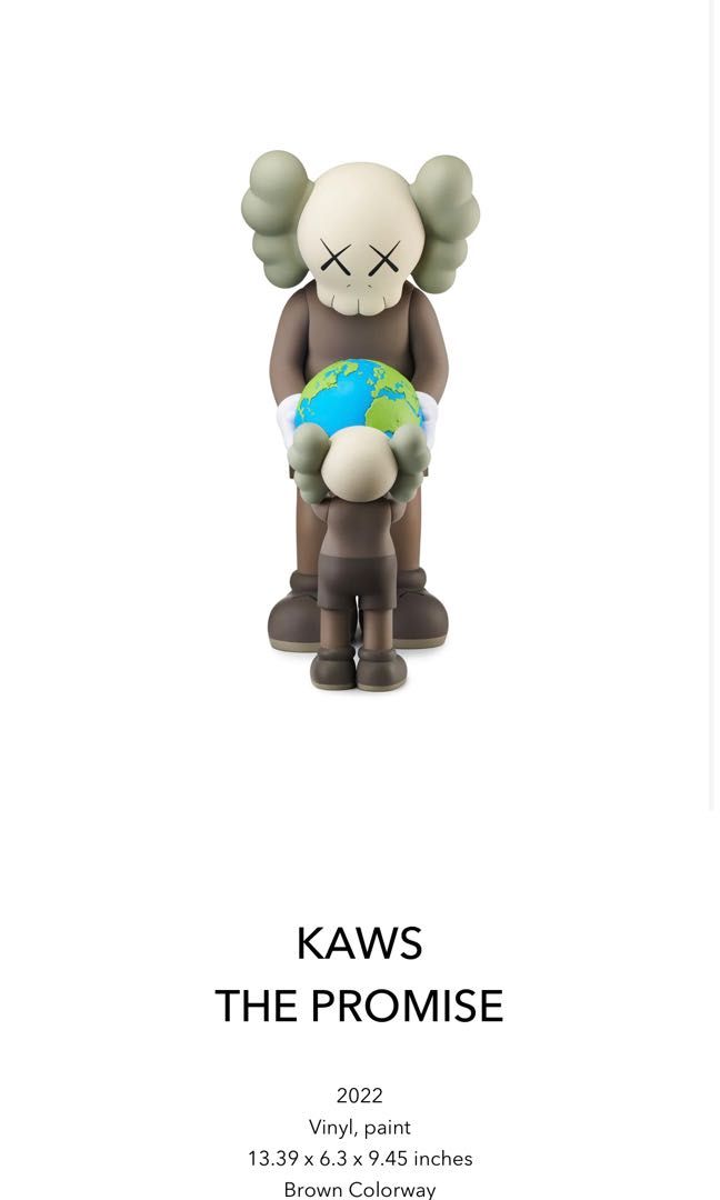 KAWS THE PROMISE BROWN, Hobbies & Toys, Toys & Games on Carousell