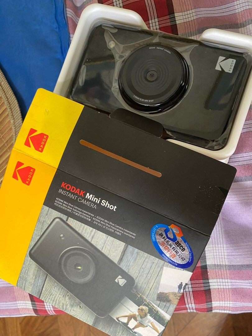Kodak Mini Shot 2in1 instant camera and bluetooth printer with 2 refill ...