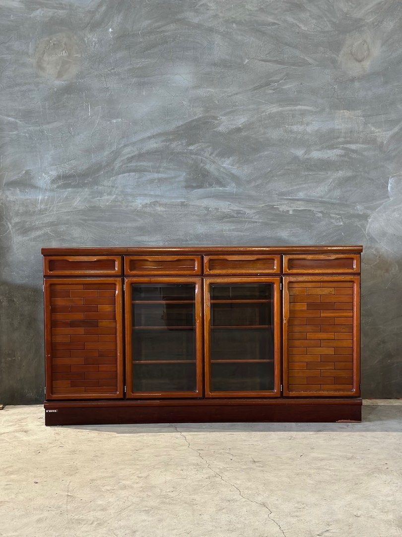 large rustic farmhouse credenza/media console, Furniture & Home Living ...