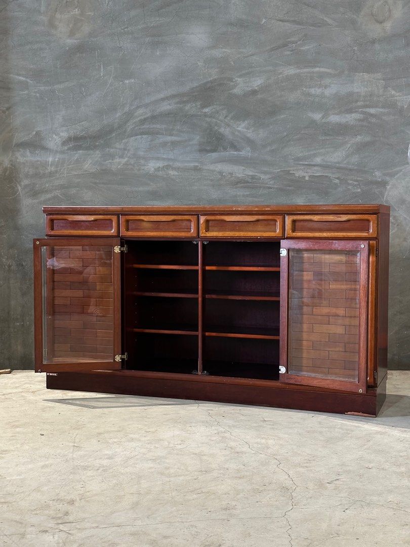 large rustic farmhouse credenza/media console, Furniture & Home Living ...