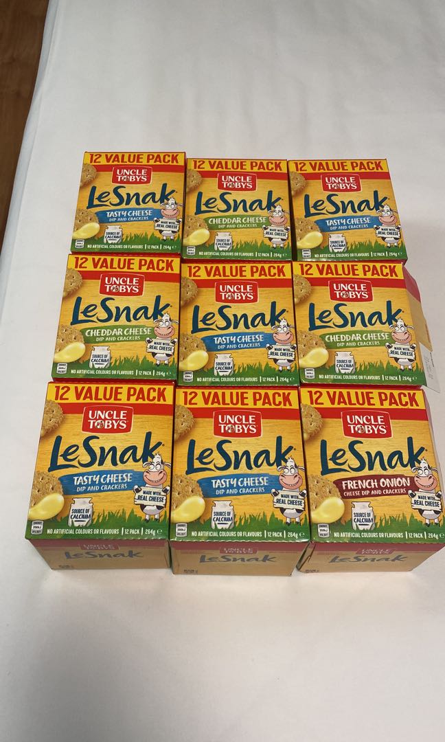Le snack dip and cracker Australia snack, Food & Drinks, Packaged ...