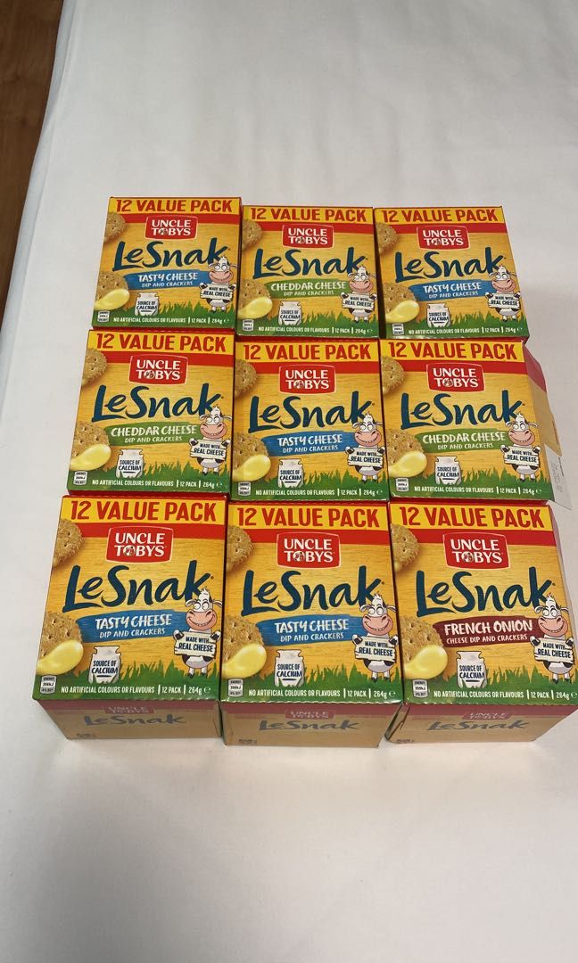 Le snack dip and cracker Australia snack, Food & Drinks, Packaged ...