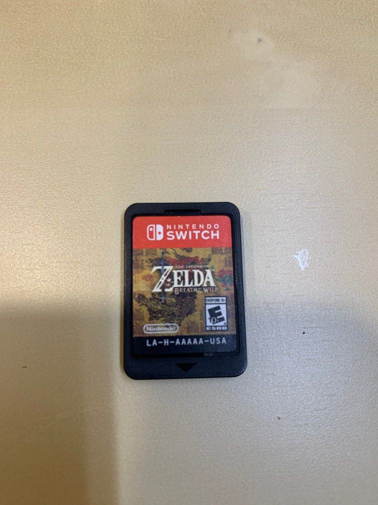 Legend of Zelda, BOTW (game card only), Video Gaming, Video Games ...