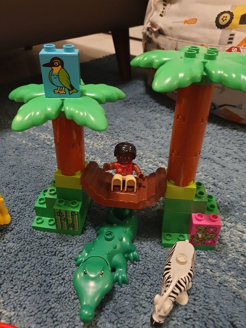 Lego Duplo jungle and zoo set with plane, Hobbies & Toys, Toys & Games ...