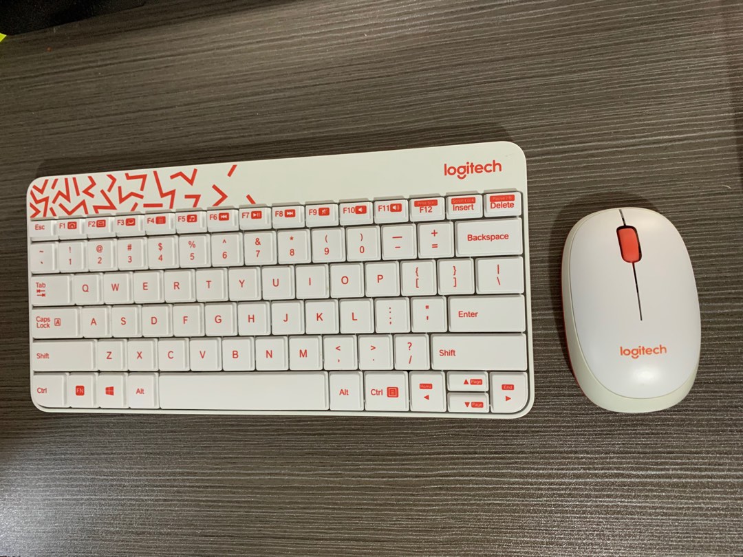 Logitech Wireless Keyboard And Mouse Computers And Tech Parts And Accessories Computer Keyboard On