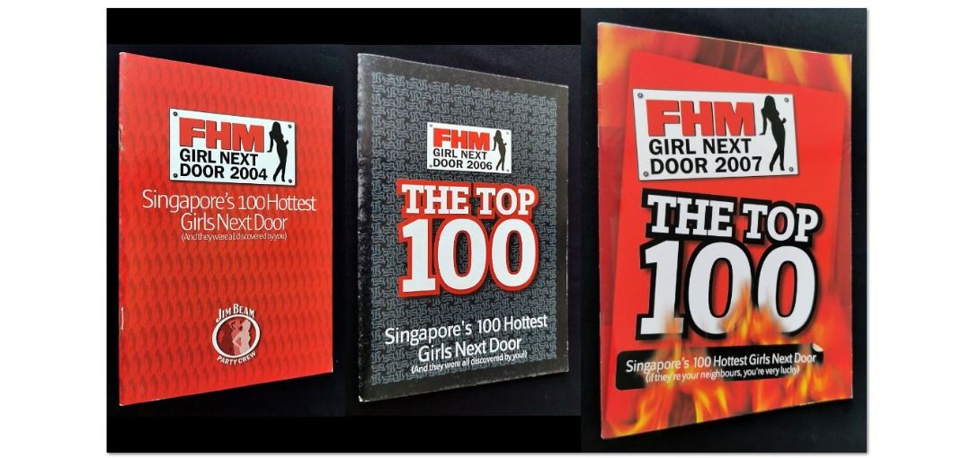 Lot of FHM Singapore, Maxim Singapore, Stuff Magazine Inserts (Sexiest ...