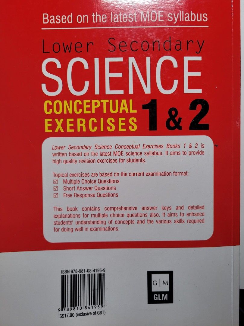Lower Secondary Science 1&2, Hobbies & Toys, Books & Magazines ...