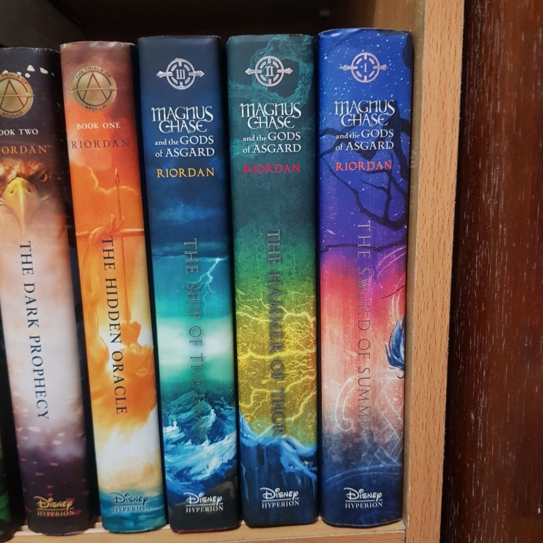MAGNUS CHASE SERIES HARDBOUND (1-3), Hobbies & Toys, Books & Magazines ...